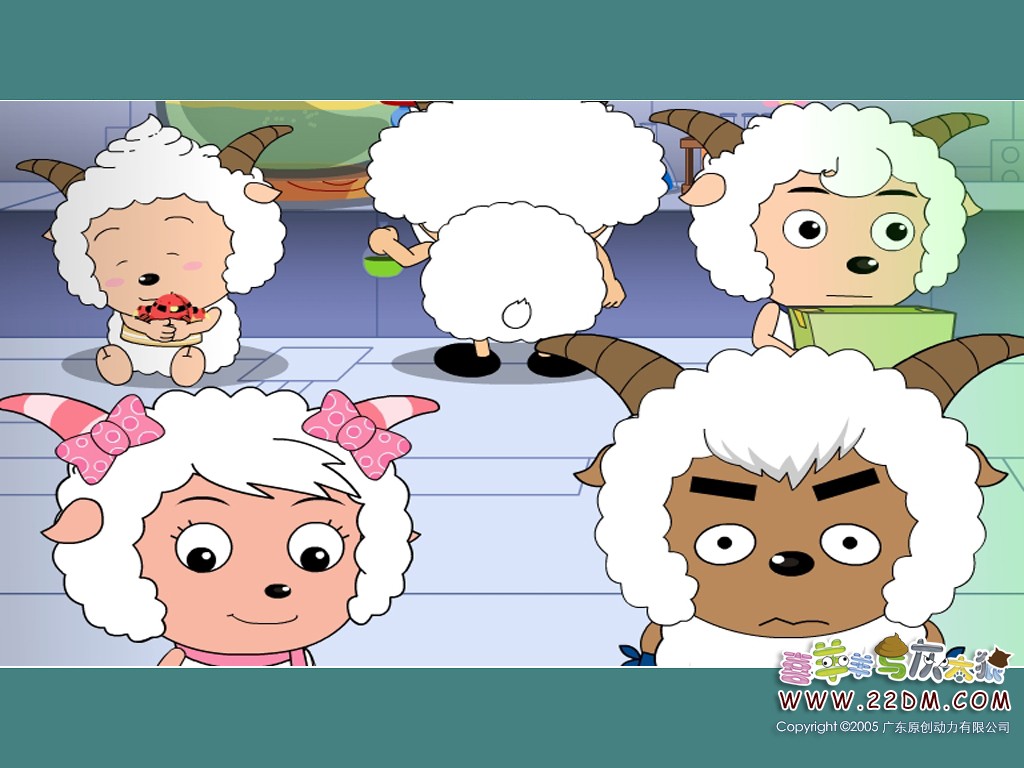 喜洋洋与灰太狼壁纸 卡通 太平洋科技