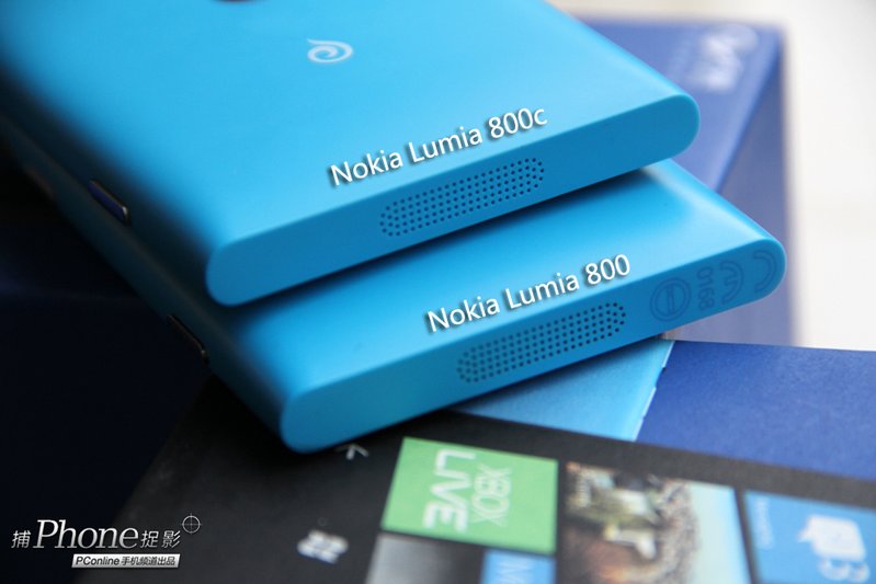 外观很时尚 电信版诺基亚Lumia 800C手机图赏_手机_太平洋科技