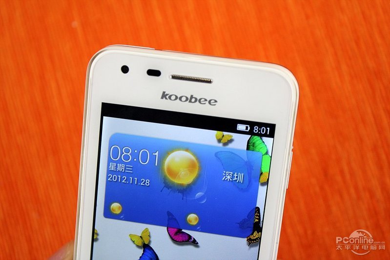 小巧智能 蝶恋花系列koobee A690图赏_手机_太平洋电脑网