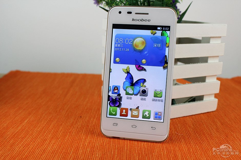 小巧智能 蝶恋花系列koobee A690图赏_手机_太平洋科技