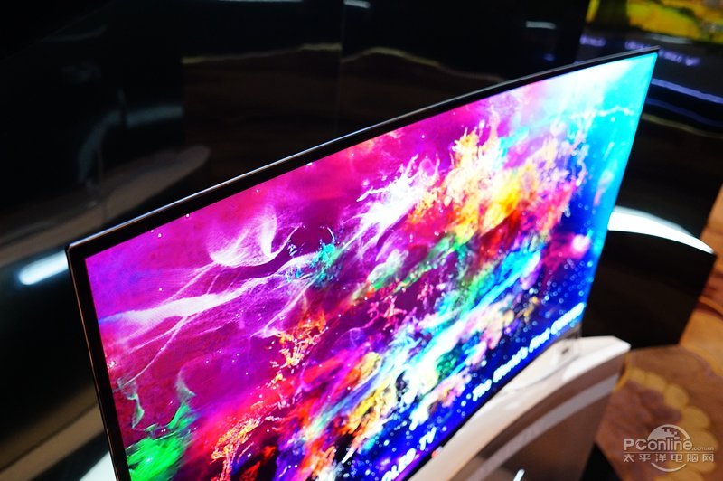 LG曲面OLED电视EA9800发布会现场_数字家电_太平洋科技